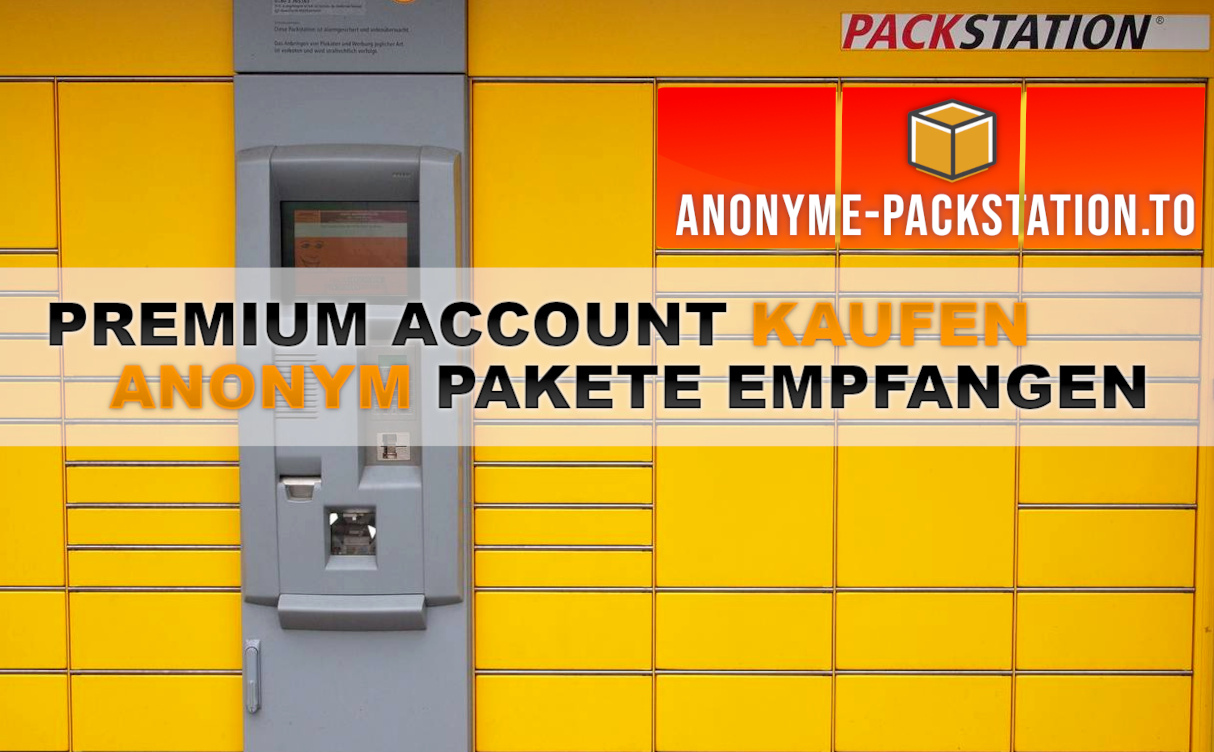 1x Packstation Account (Männlicher Name) - Anonyme Packstation kaufen ...
